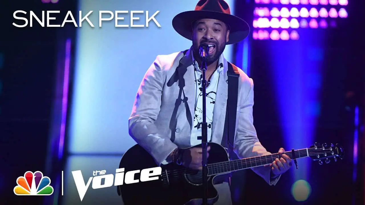 The Voice 18 Nelson Cade III Bluesy Blind Audition (VIDEO)