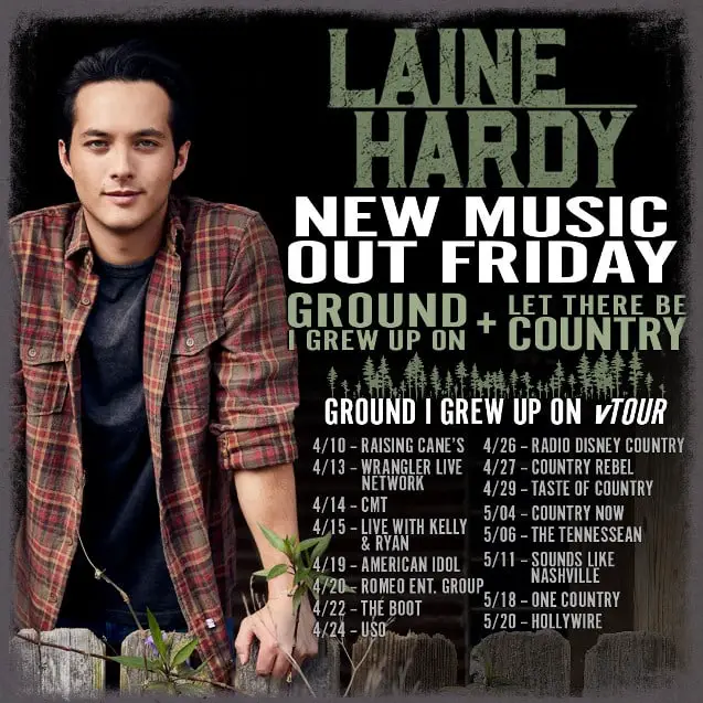 American Idol Winner Laine Hardy Announces New Singles, Virtual Tour American Idol Winner Laine Hardy Announces New Singles, Virtual Tour