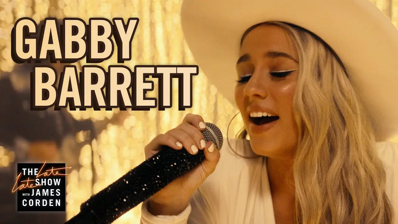 Gabby Sings History Making "The Good Ones" on Late Late Show (Video)