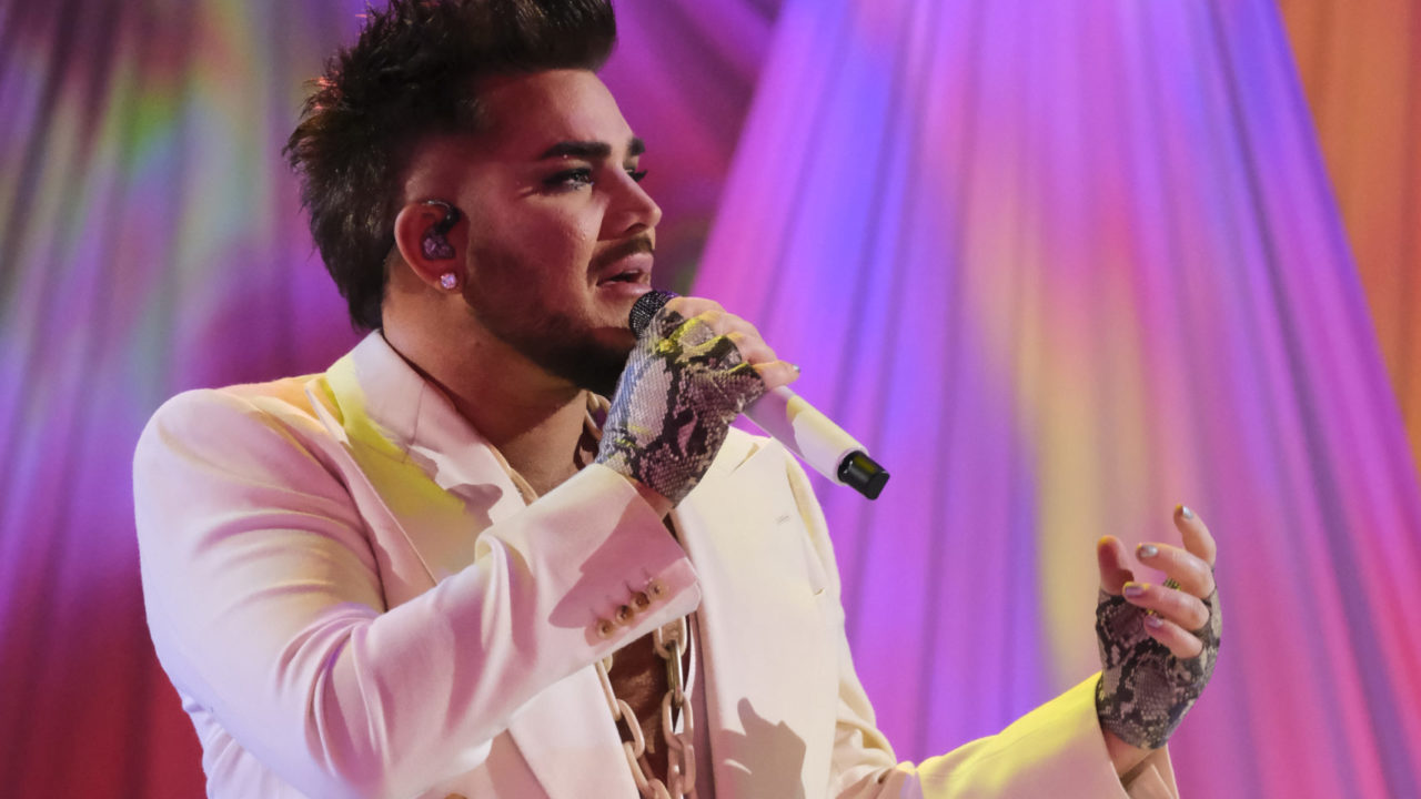 Adam Lambert Drops Glam Rock Bonnie Tyler Cover (Video)