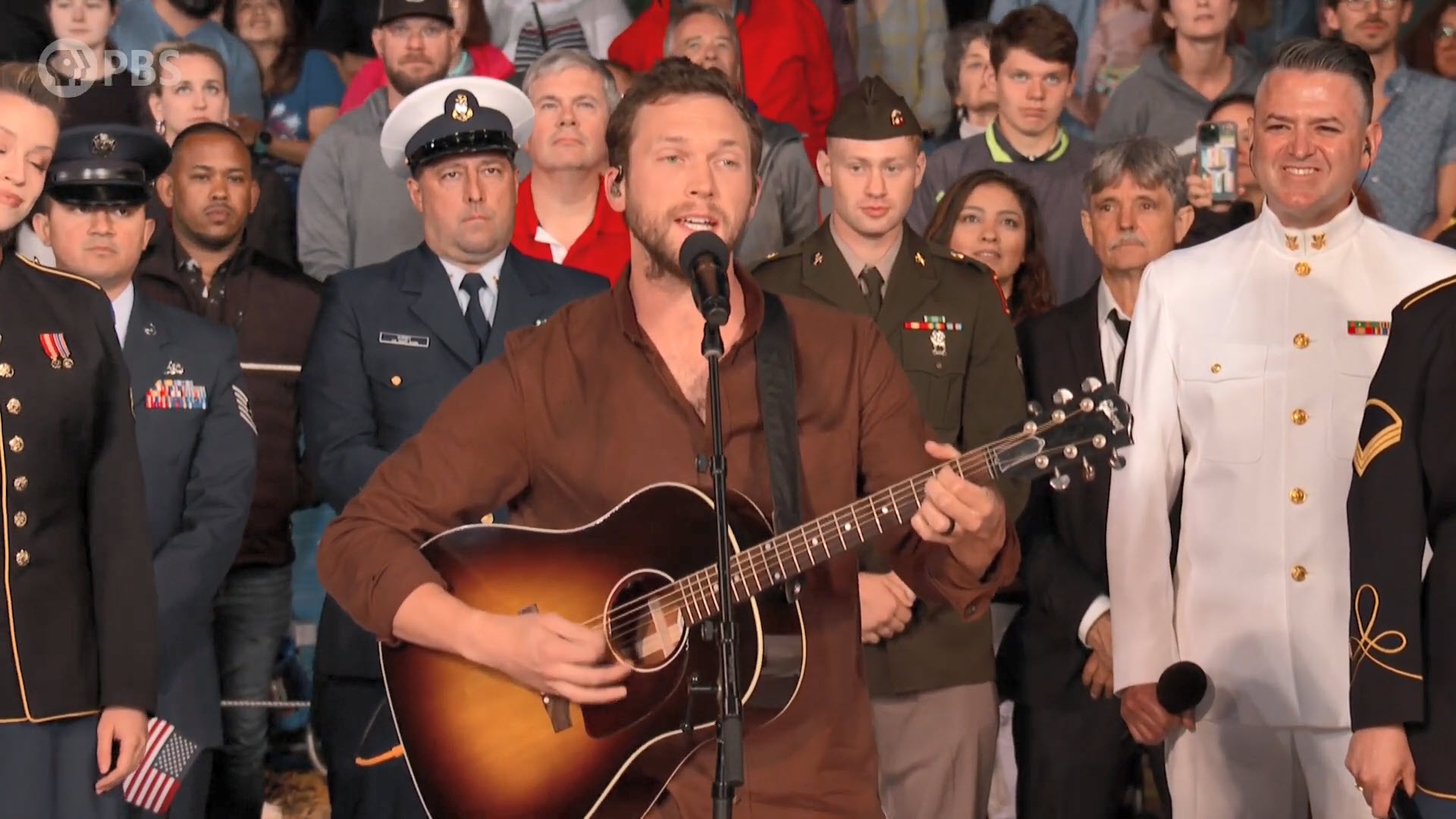 Phillips Phillips Sings 'Gone Gone Gone' Honoring Memorial Day