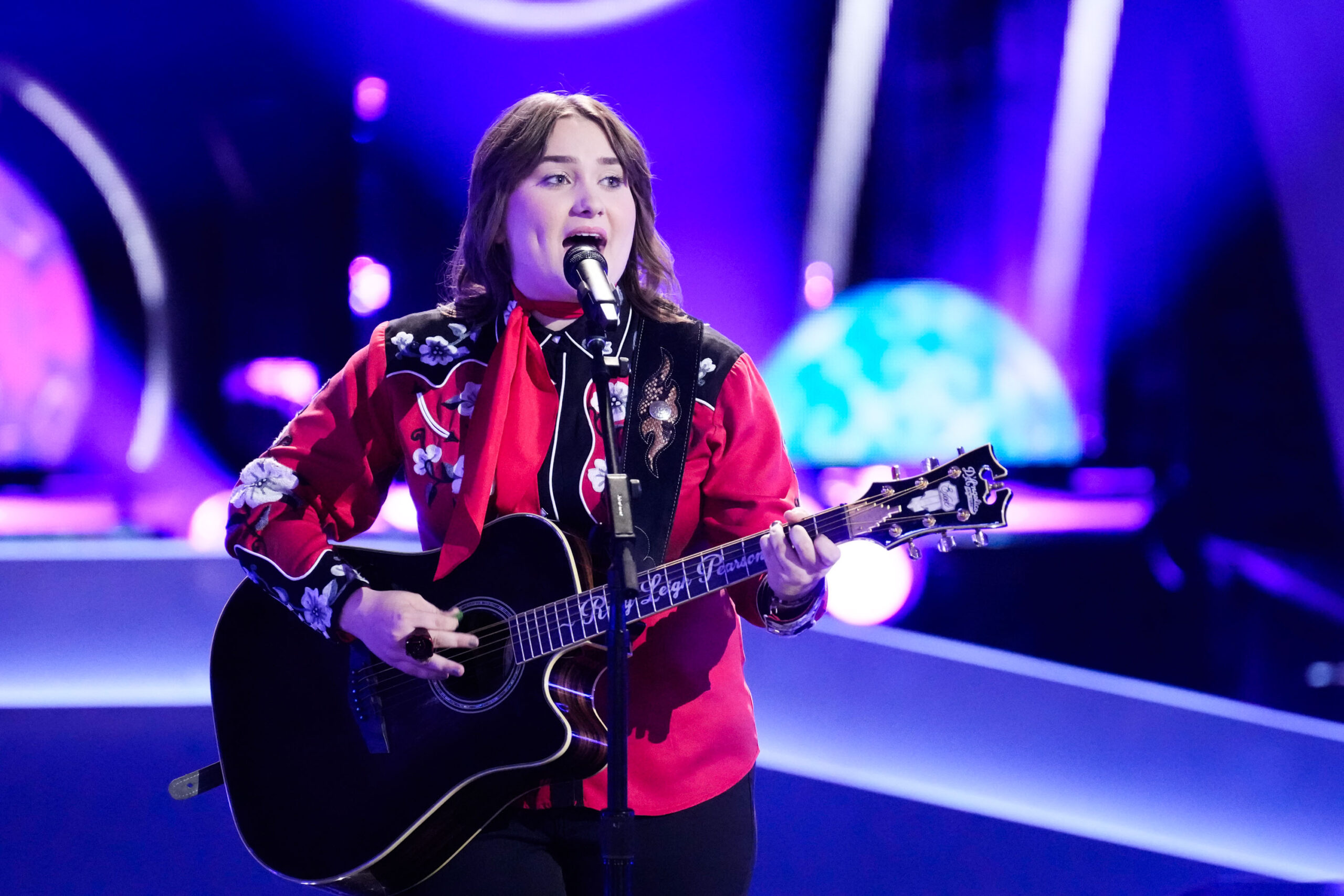 The Voice 24: Watch Ruby Leigh yodel her way to a 4 chair turn